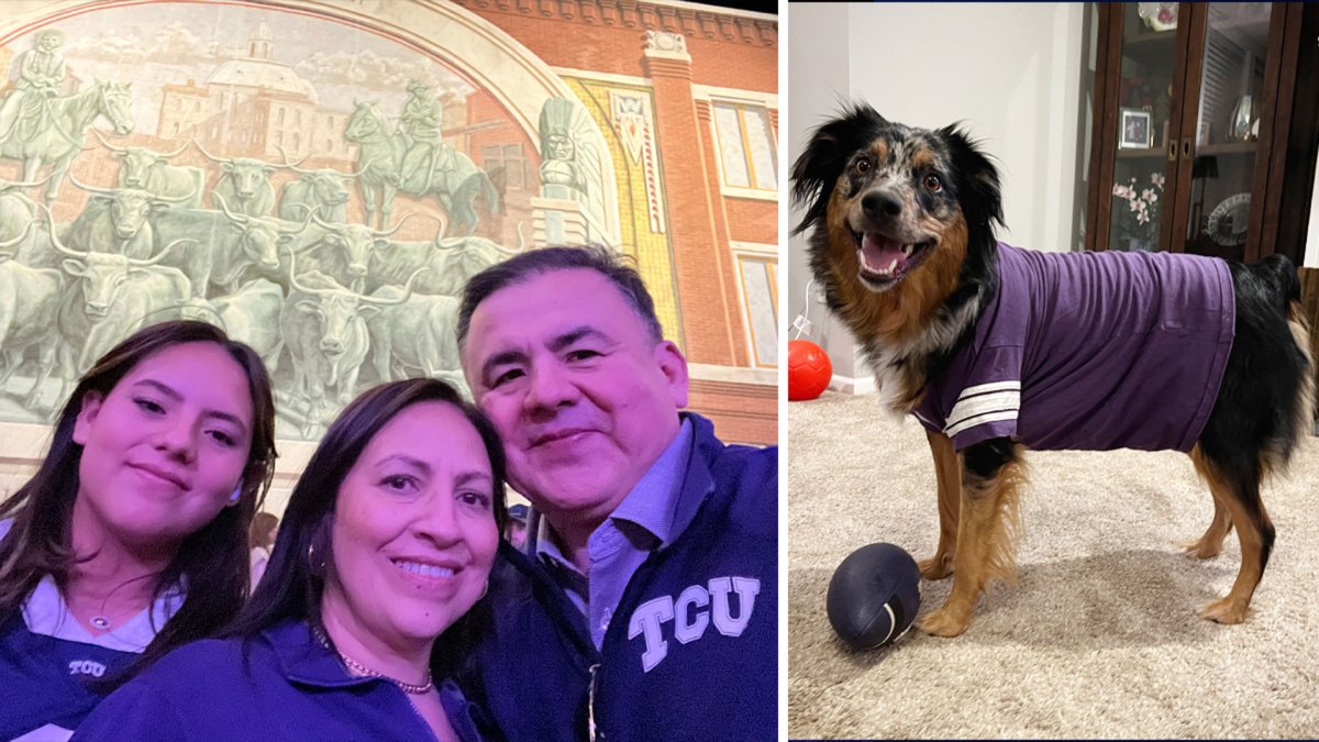 TCU Fan Photos: Sandra’s Family and Norah – NBC 5 Dallas-Fort Worth