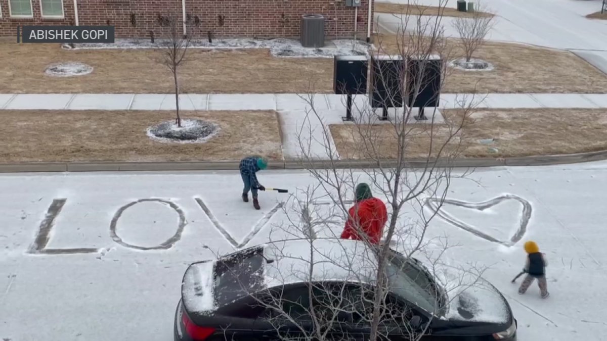 North Texans Take Advantage of Icy Fun – NBC 5 Dallas-Fort Worth