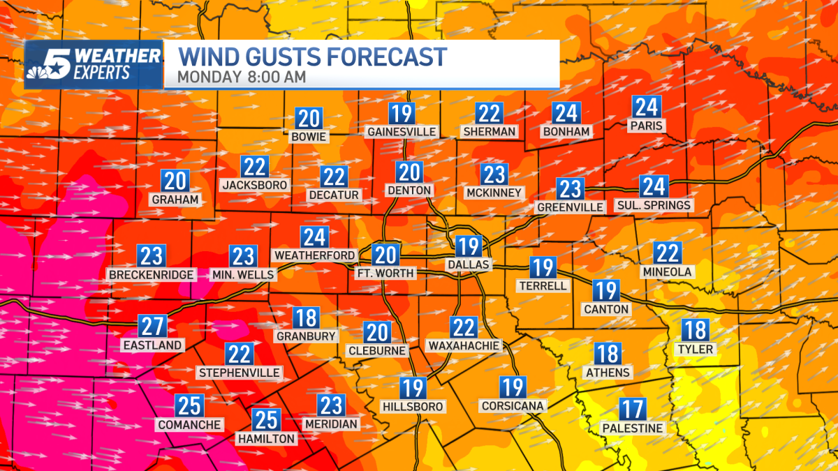 When to Expect Storms in North Texas Sunday Night – NBC 5 Dallas-Fort Worth