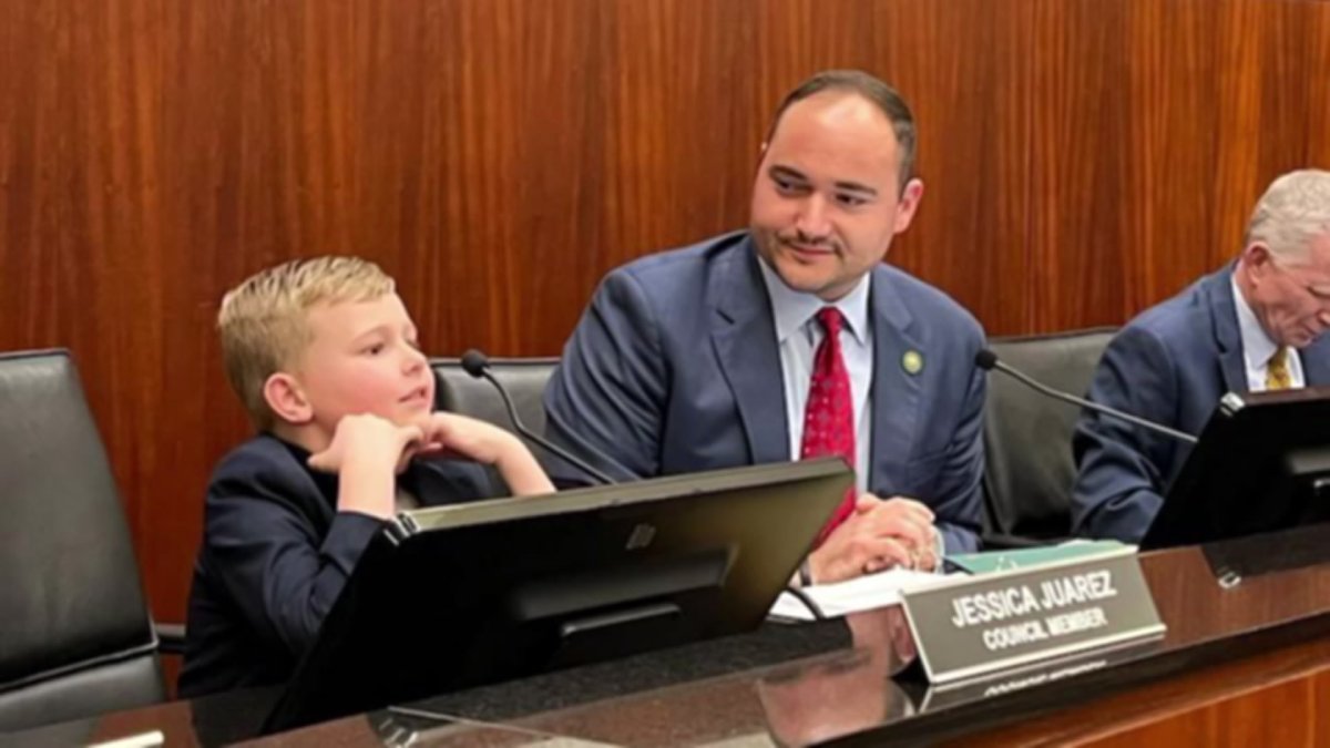 7-Year-Old Was Keller’s Mayor for the Day – NBC 5 Dallas-Fort Worth