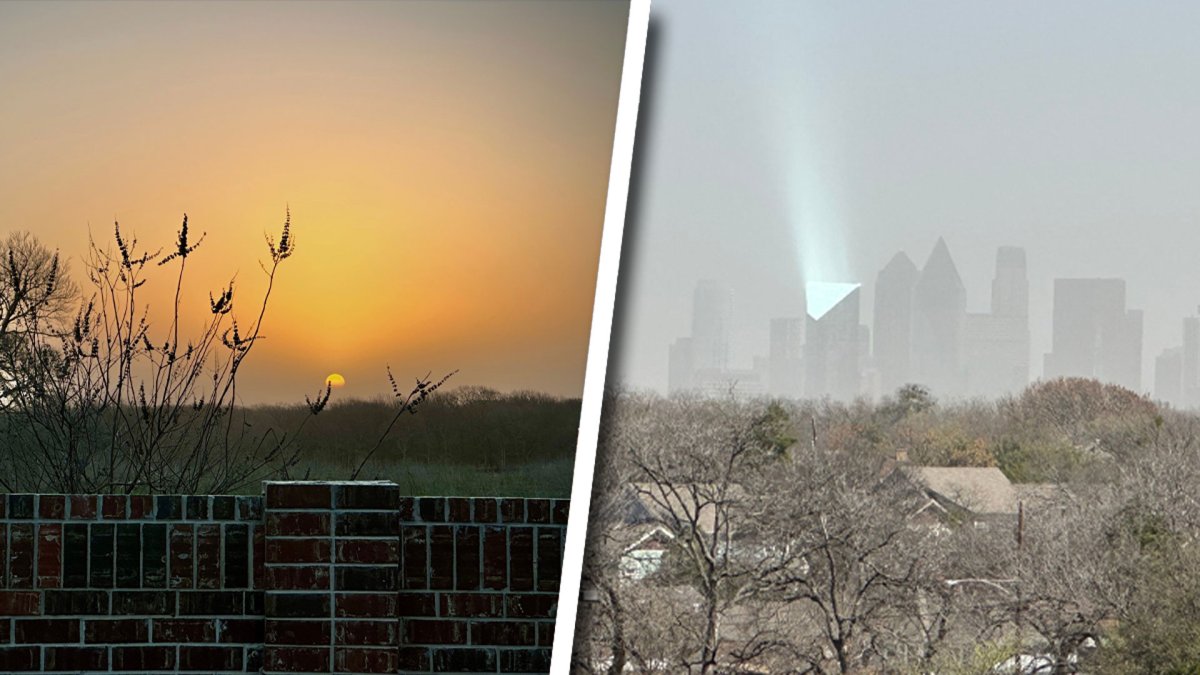 Dusty Skies Over North Texas – NBC 5 Dallas-Fort Worth