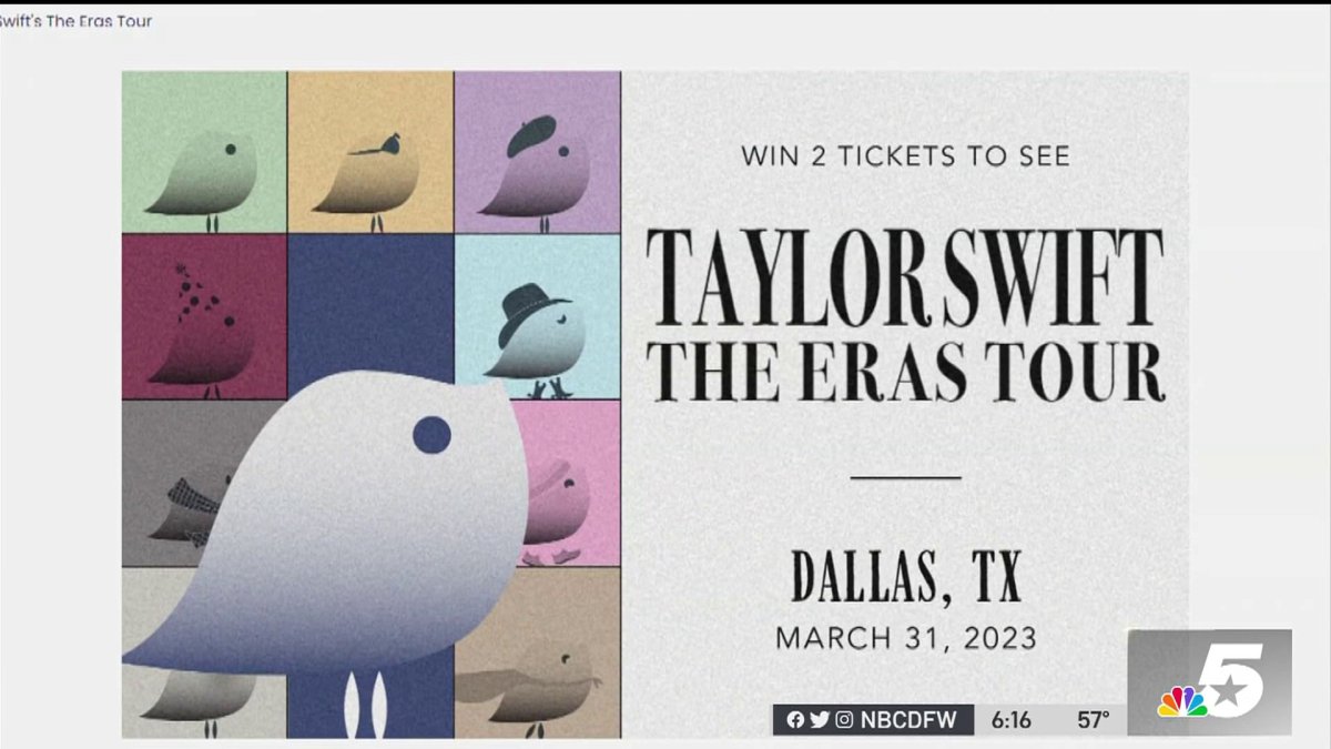 Texas-Based Nonprofit Raffles Taylor Swift Concert Tickets – NBC 5 ...