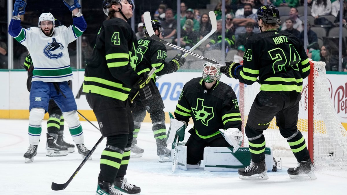 Dallas Stars Lose to Canucks – NBC 5 Dallas-Fort Worth