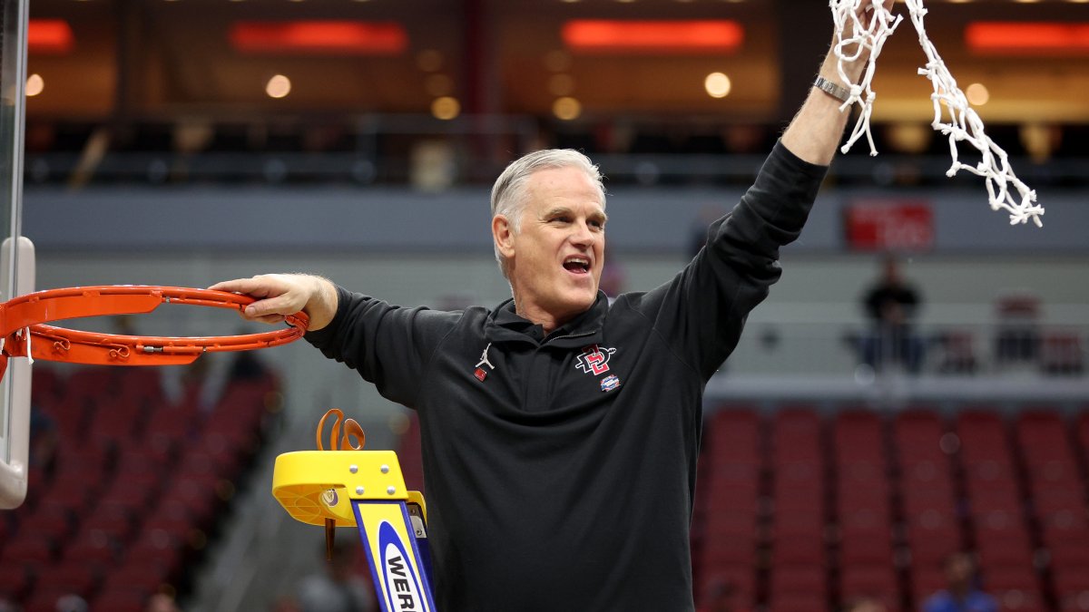 San Diego State’s Brian Dutcher Celebrates Final Four Bid With Trust ...