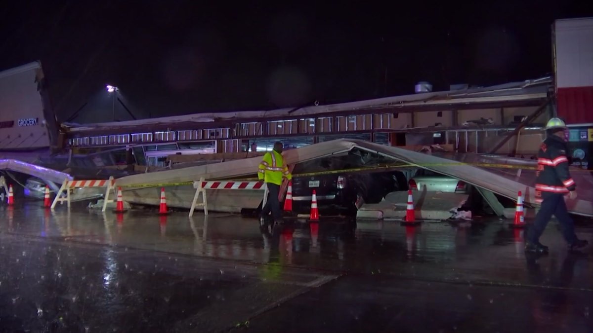 Denton County Supermarket Damaged in Storms – NBC 5 Dallas-Fort Worth