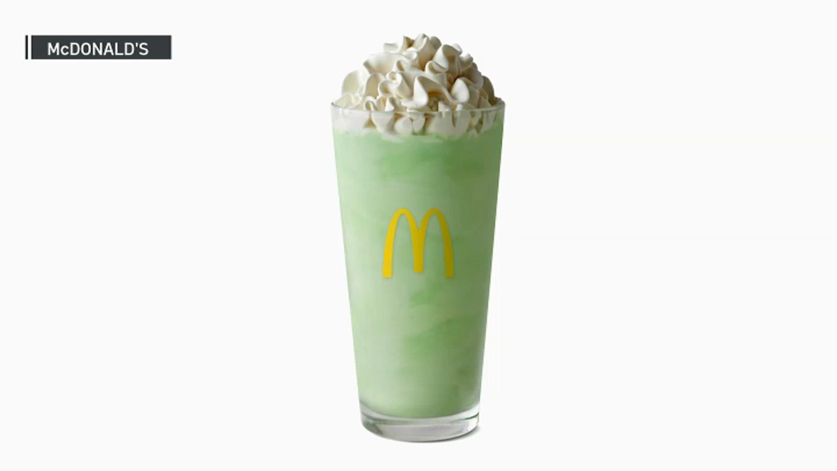 McDonald’s Shamrock Shake officially has a release date – NBC 5 Dallas ...
