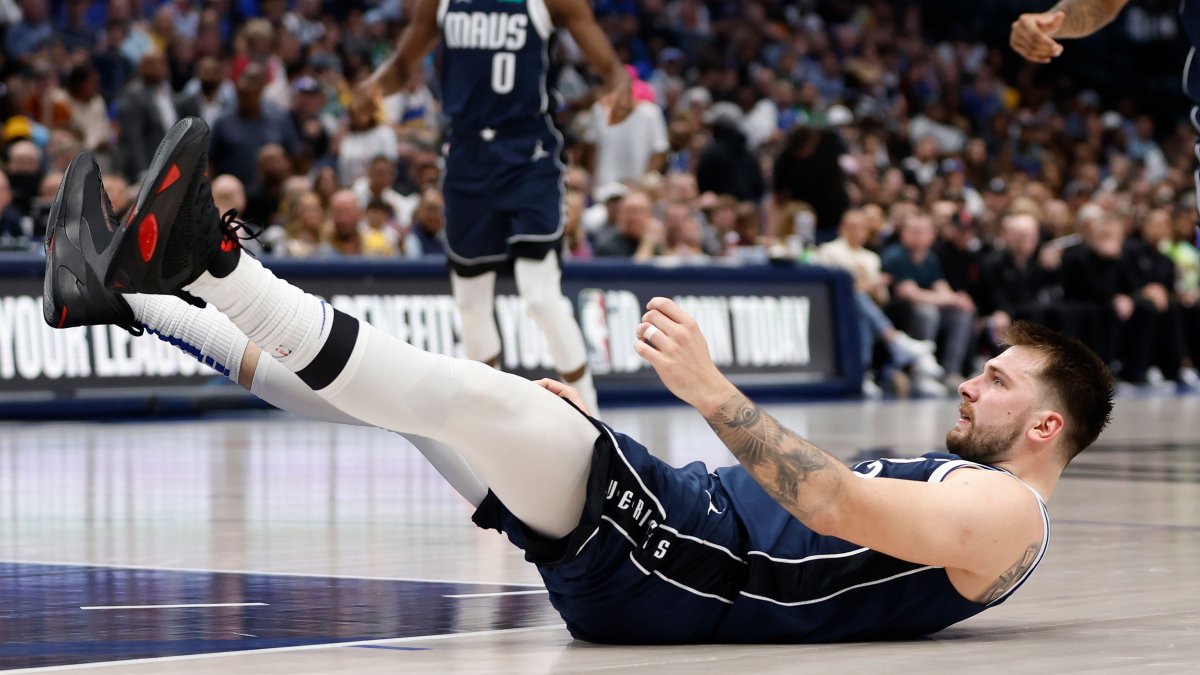 Luka Doncic Fined $35K for Hand Gesture in Loss to Warriors – NBC 5 ...