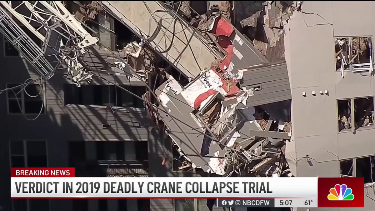 Jury Reaches Verdict in Deadly Crane Collapse Civil Trial – NBC 5 ...