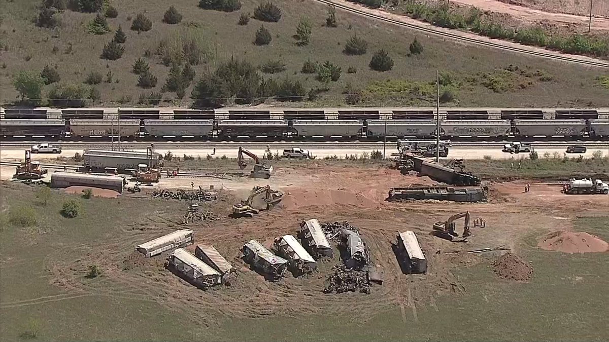 Two Injured in Texas Freight Train Collision, No Hazmat Concerns – NBC ...