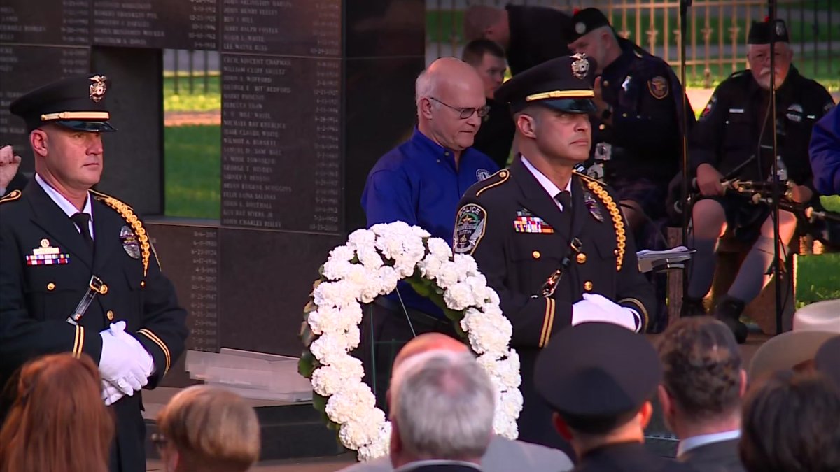 Fallen North Texas Officers Honored at Peace Officers Memorial in ...
