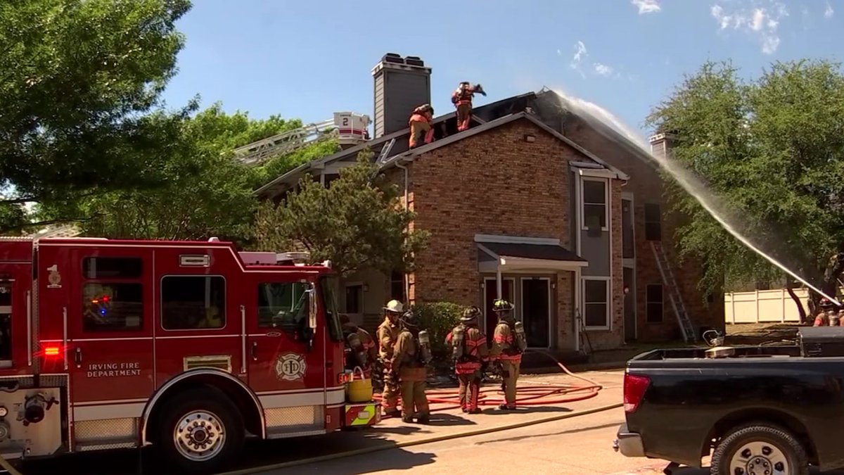 Fire Damages 20 Apartment Homes in Irving – NBC 5 Dallas-Fort Worth