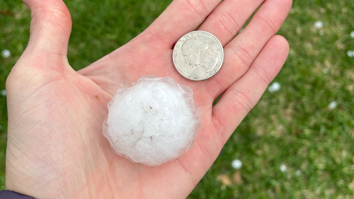 Hail Caught on Camera – NBC 5 Dallas-Fort Worth