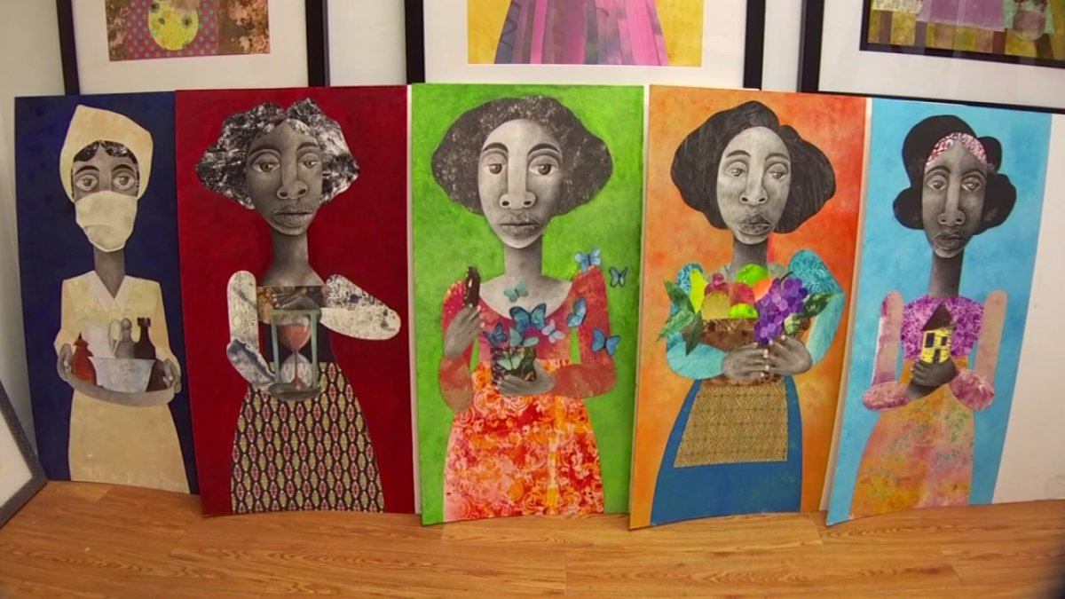 North Texas Artist Featured in Vogue Magazine – NBC 5 Dallas-Fort Worth