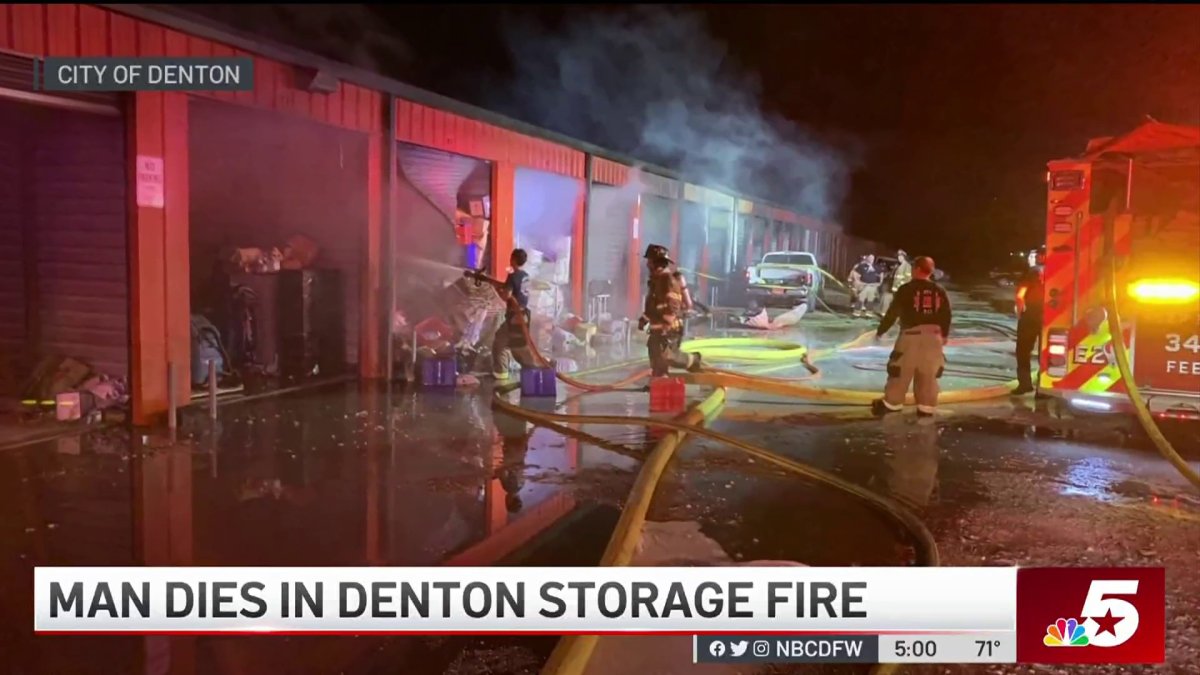 Man Found Dead Inside Denton Storage Unit – NBC 5 Dallas-Fort Worth