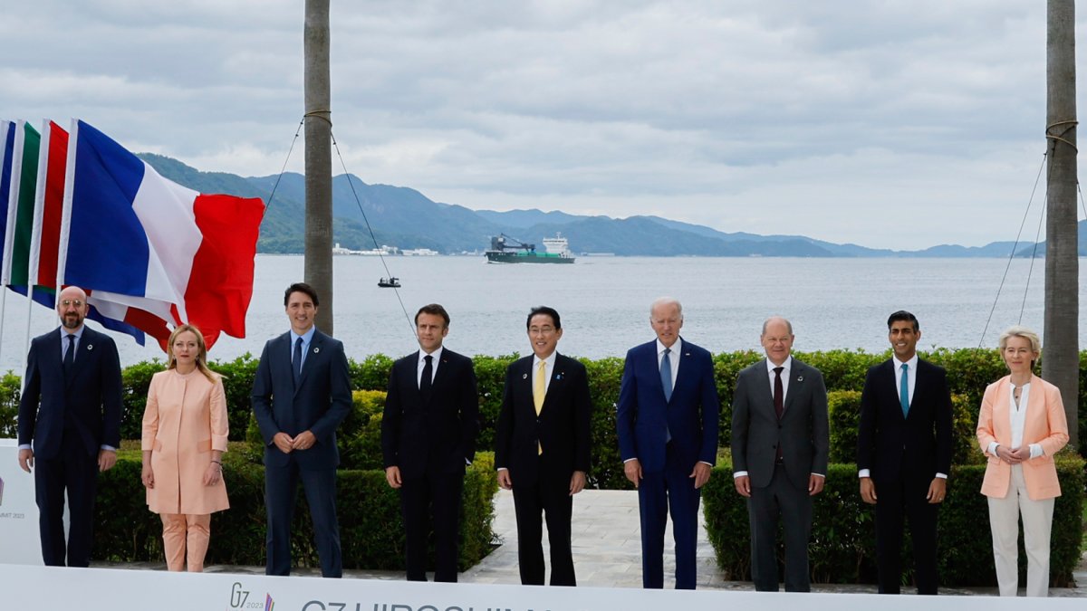 Biden Meets With G7 Members Amid Looming Debt Default Concerns – NBC 5 ...