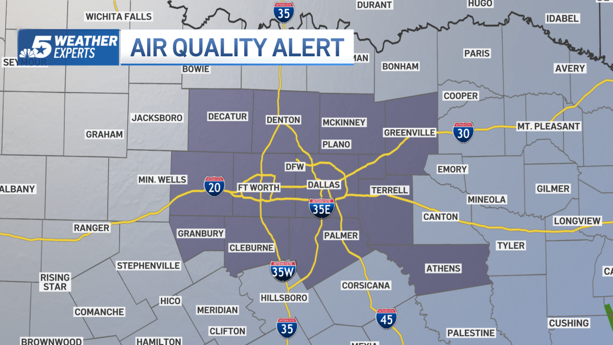‘Unhealthy’ Air Quality Alerts Issued for Wednesday, Thursday in North ...