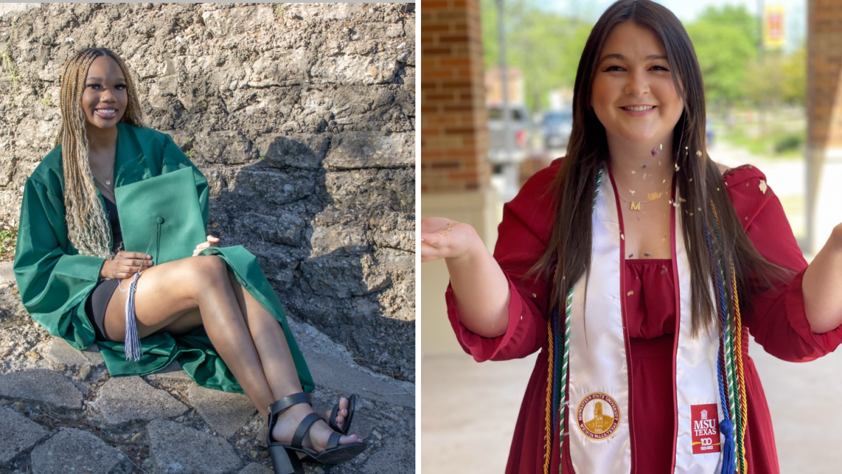 Graduation Photos: Kayla and Megan – NBC 5 Dallas-Fort Worth