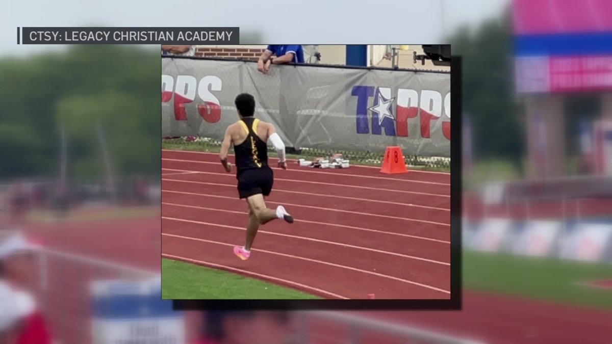 Frisco Track Athlete’s Lesson in Determination – NBC 5 Dallas-Fort Worth