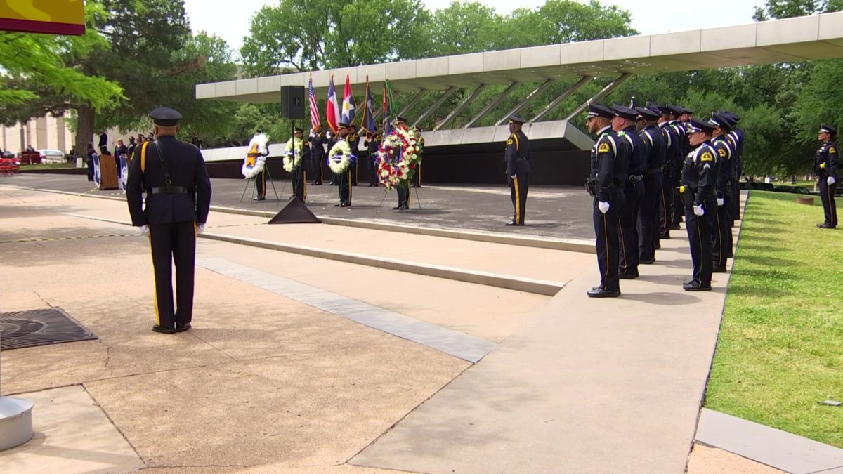 Dallas Police Honor Officers Who Died in the Line of Duty – NBC 5 ...