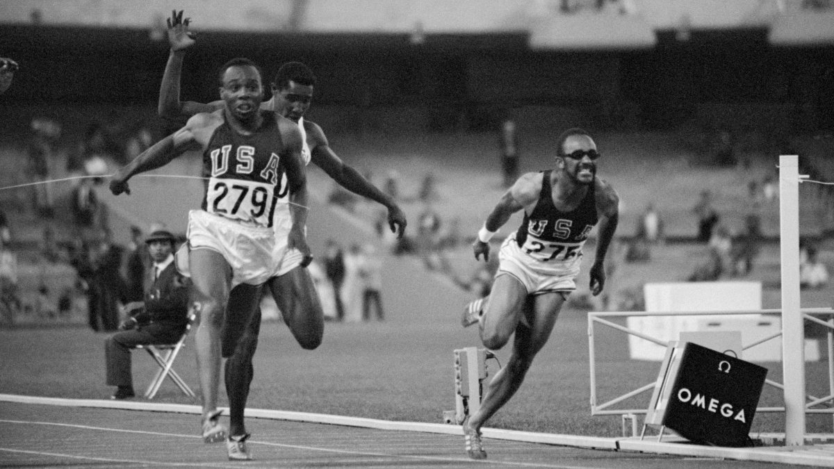Jim Hines, 1968 Olympic 100-meter champion and NFL receiver, dies at 76 ...