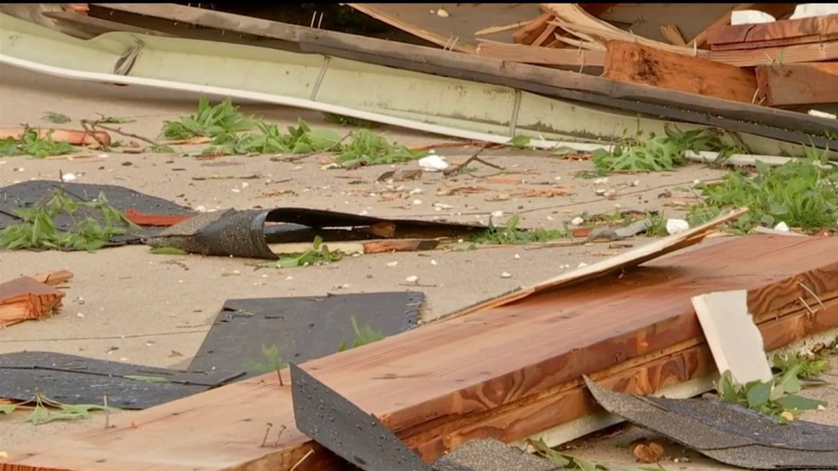Collin County residents begin storm damage cleanup after severe weather ...
