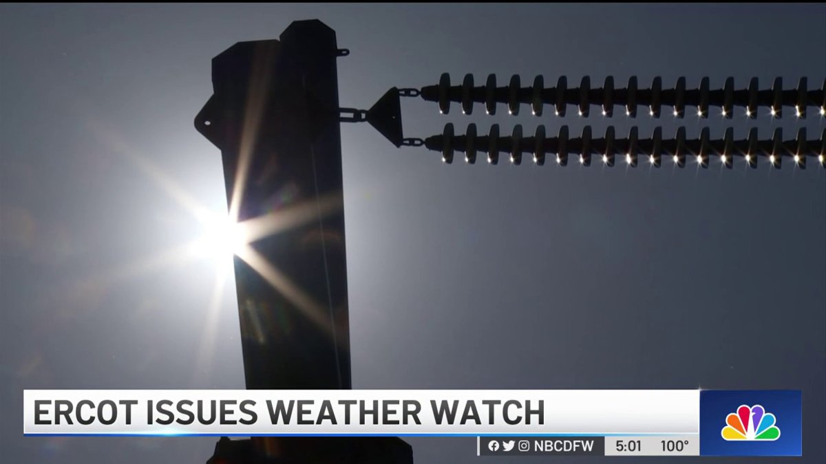 ERCOT ‘Weather Watch’ extended through Friday – NBC 5 Dallas-Fort Worth