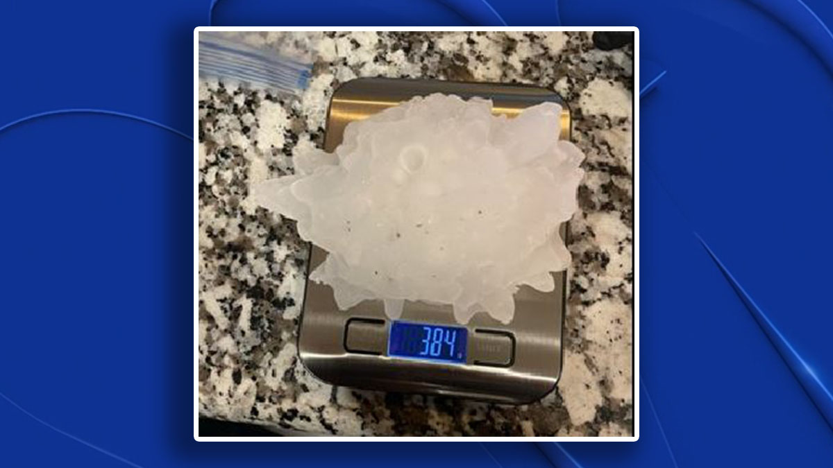 North Texas has a new record for largest hail – NBC 5 Dallas-Fort Worth