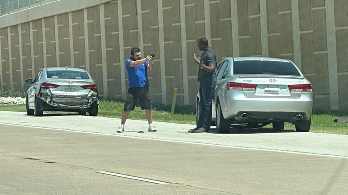 Texas man pulls gun during road rage crash: DPS – NBC 5 Dallas-Fort Worth