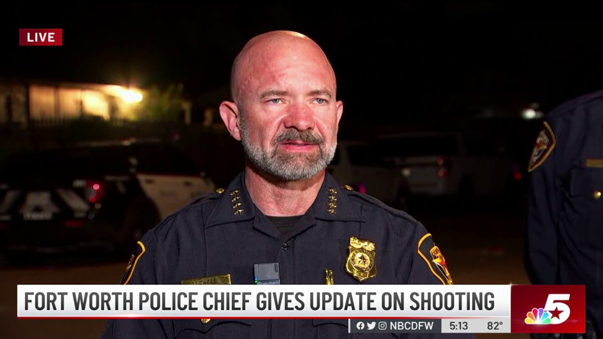 Fort Worth Police Chief Neil Noakes Gives Update on Officer-Involved ...
