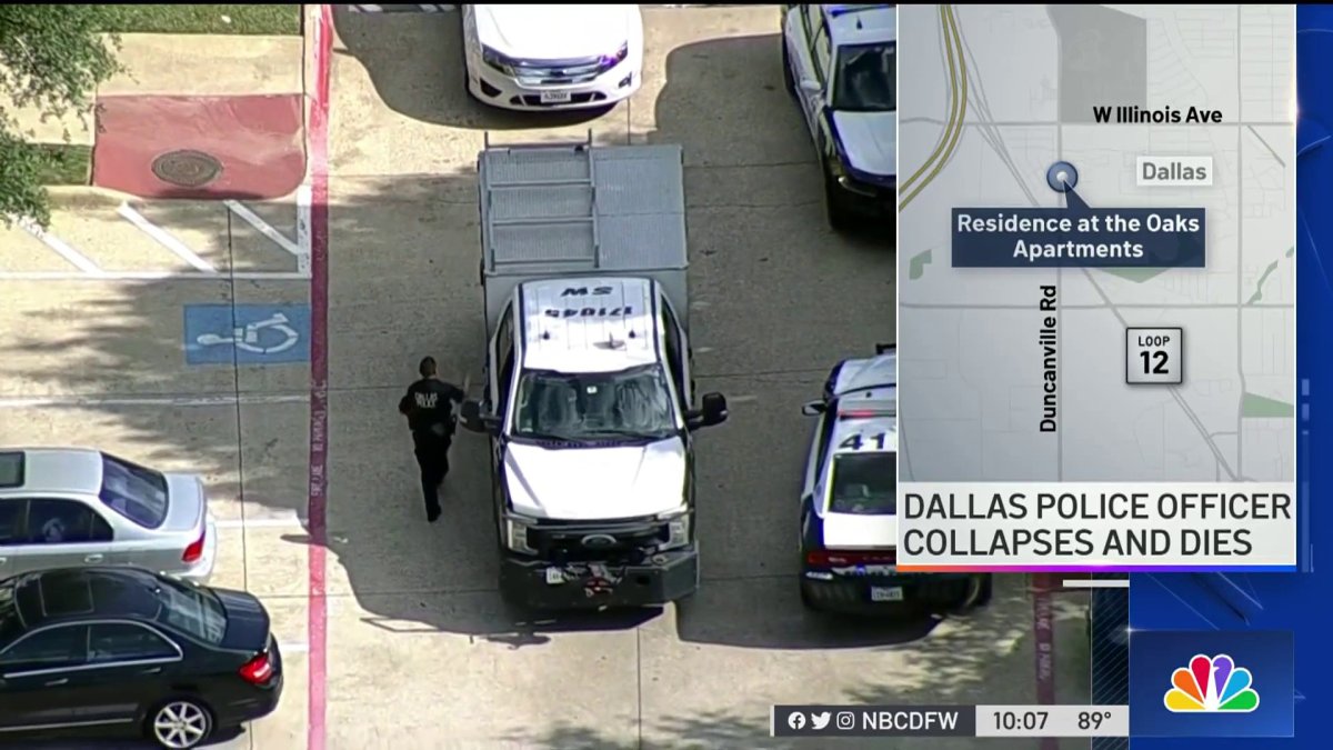 Longtime Dallas police officer dies after collapsing near home – NBC 5 ...