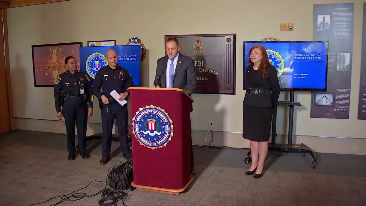 FBI, Dallas law enforcement outline joint operation that netted 15 ...