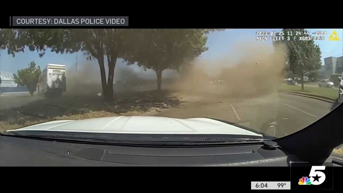 Dallas police release video of officer-involved shooting and chase ...
