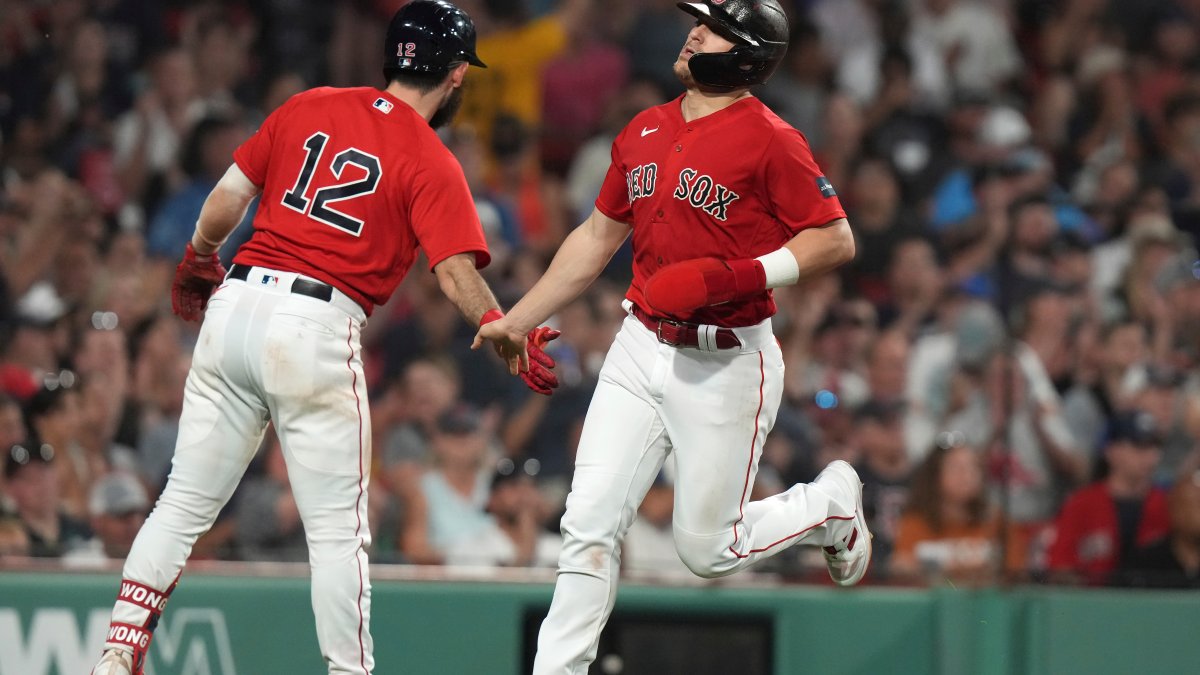 Red Sox burst out for 6 in the 7th, beat the AL West-leading Rangers 10 ...