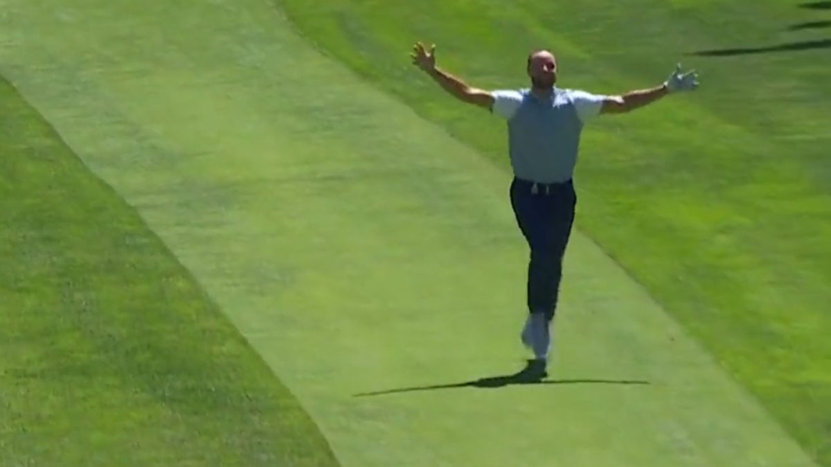 Steph Curry Amazingly Scores Hole In One At American Century Championship Nbc 5 Dallas Fort Worth