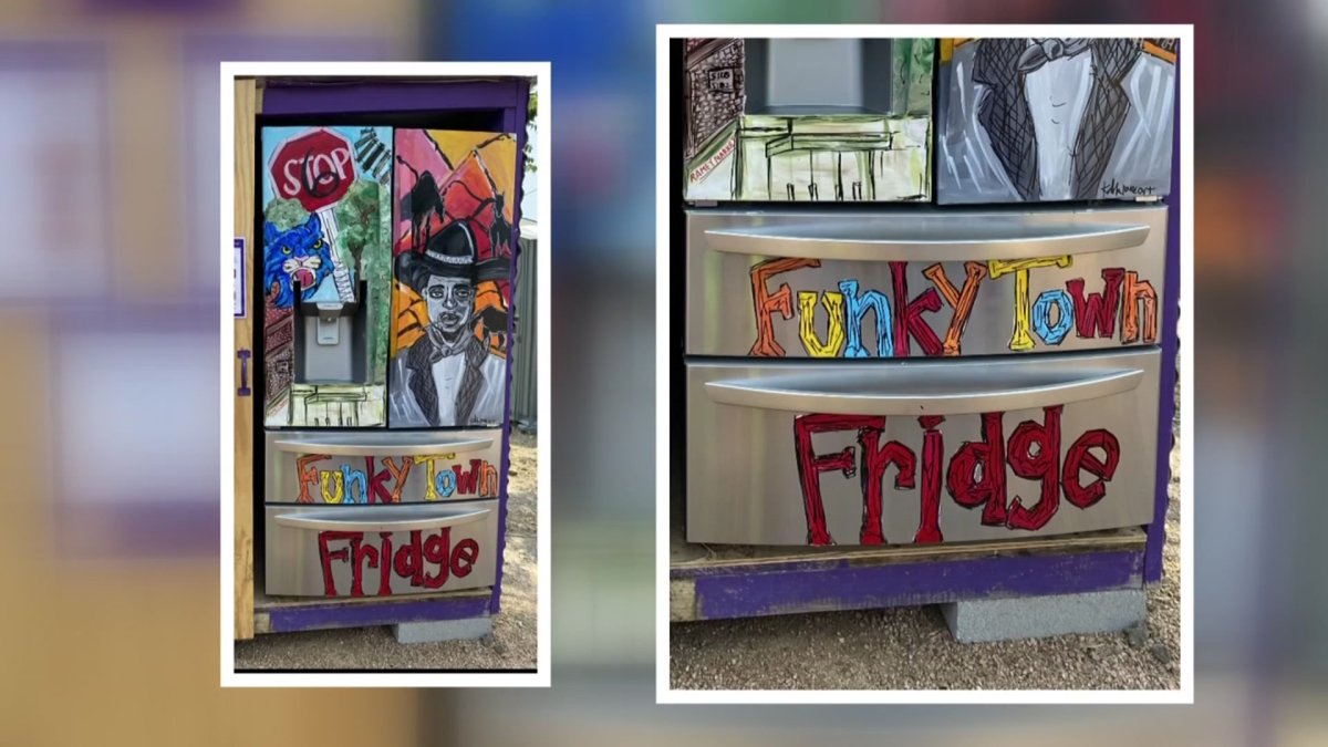 Community fridge helping fight food disparity stolen in Fort Worth ...
