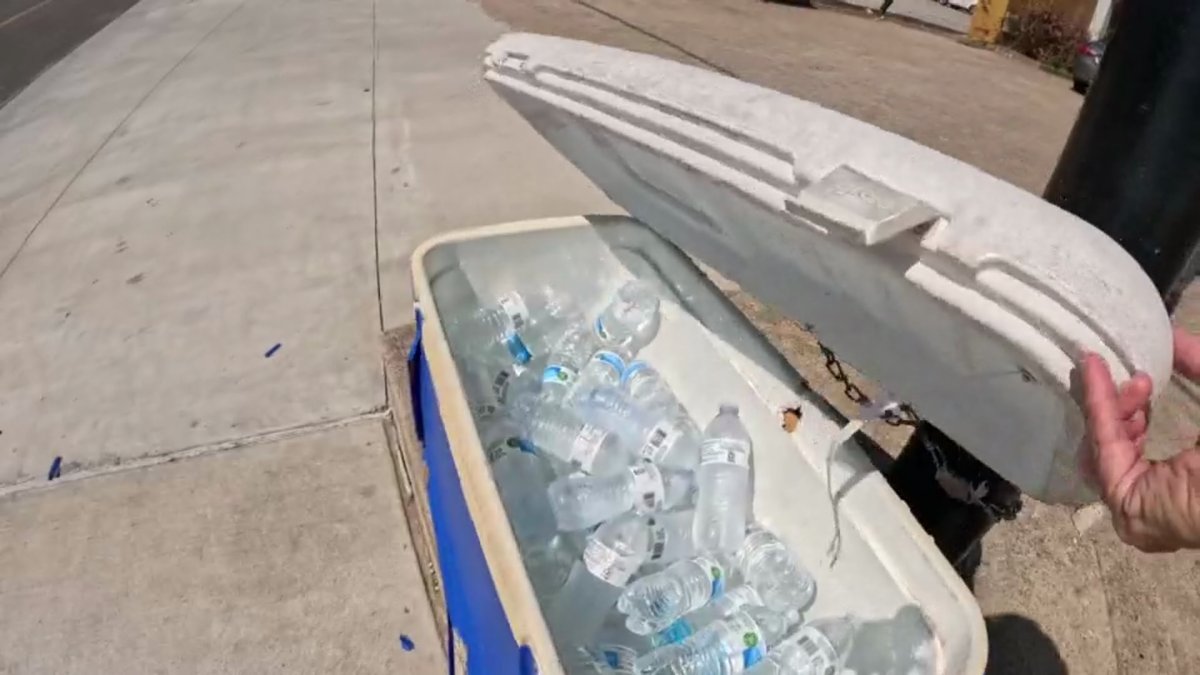 Denton Water Project provides bottled water to homeless and those in ...
