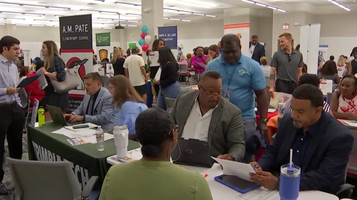 North Texas school district holds job fair – NBC 5 Dallas-Fort Worth