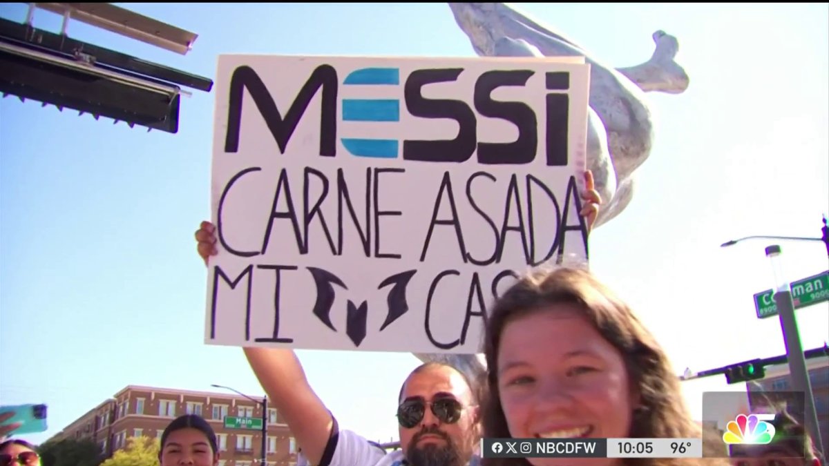 Lionel Messi takes over Dallas Sunday – NBC 5 Dallas-Fort Worth