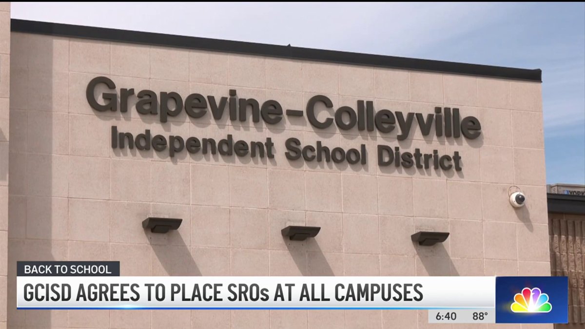 Grapevine-Colleyville ISD agrees to place SROs at all campuses – NBC 5 ...