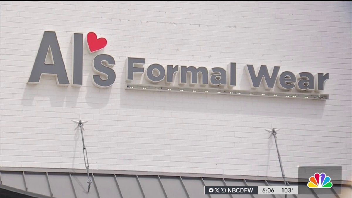 Al’s Formal Wear abruptly shuts doors – NBC 5 Dallas-Fort Worth