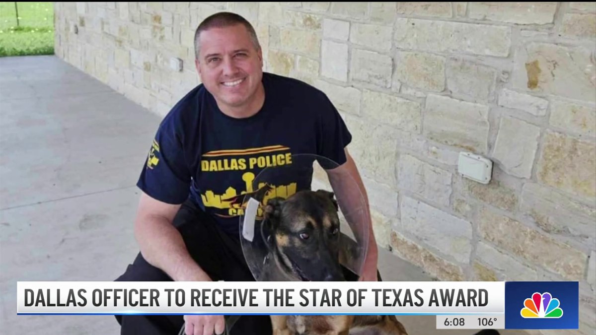 Dallas police officer to receive the Star of Texas Award – NBC 5 Dallas ...