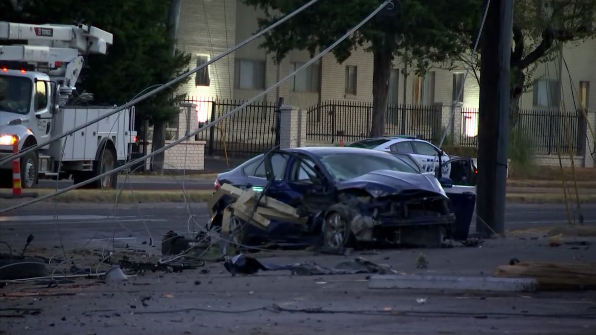 Fatal car crash downed powerlines along Inwood Road – NBC 5 Dallas-Fort ...