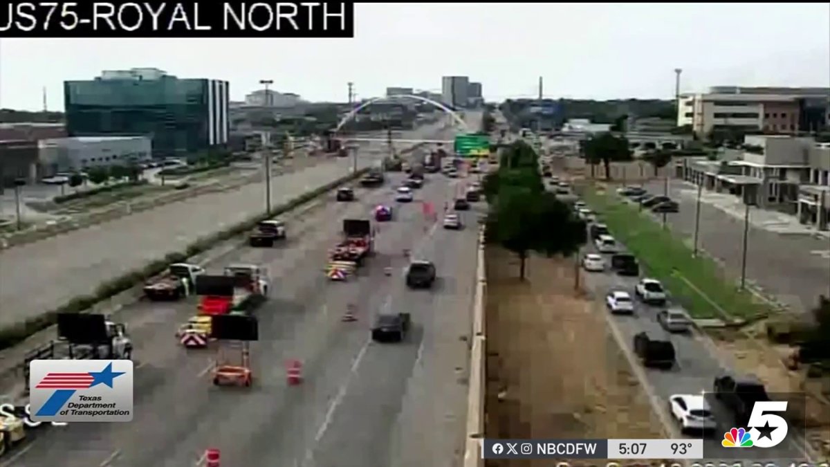 Northaven Trail Bridge placed over US 75 in Dallas – NBC 5 Dallas-Fort ...