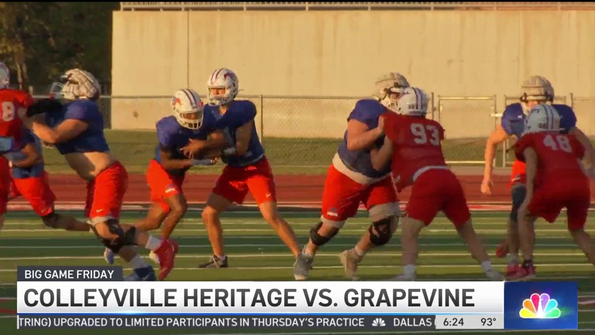 Red Rail Game pits Grapevine against Colleyville Heritage – NBC 5 ...
