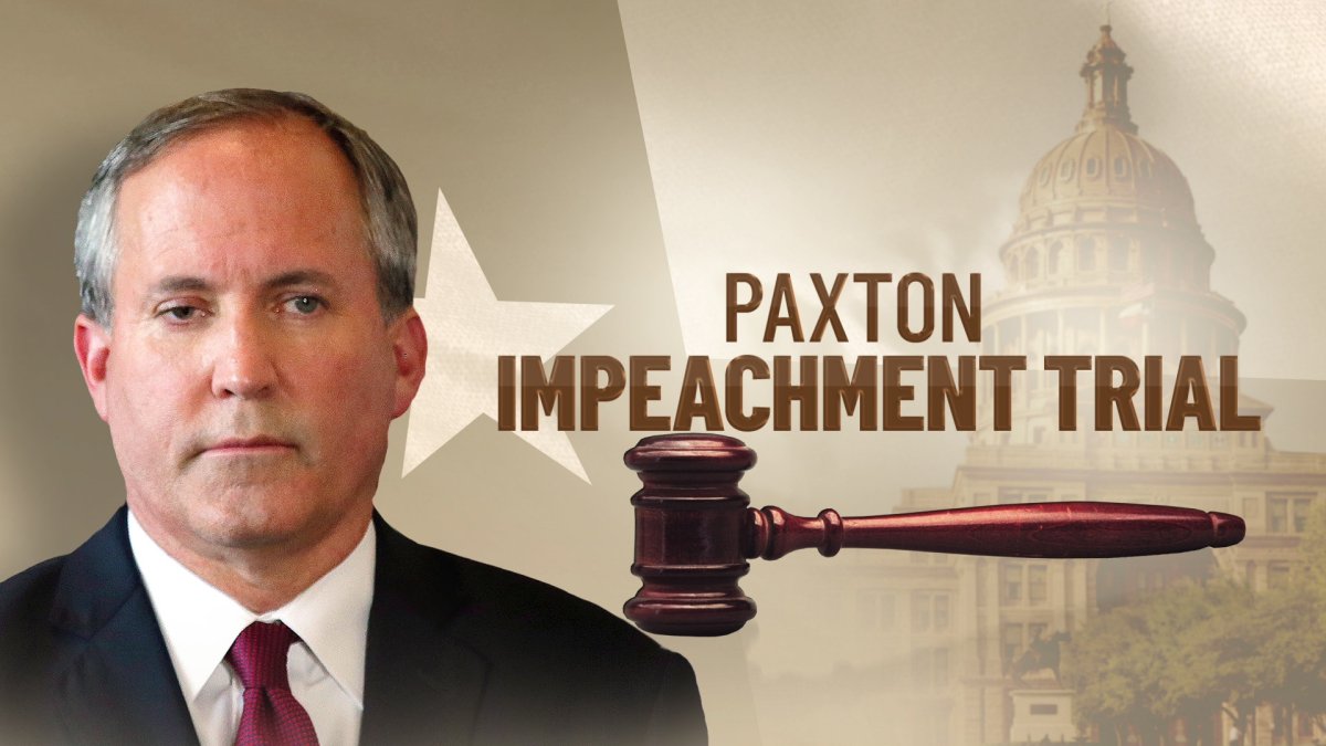Ken Paxton Impeachment Trial Underway In Austin Nbc 5 Dallas Fort Worth