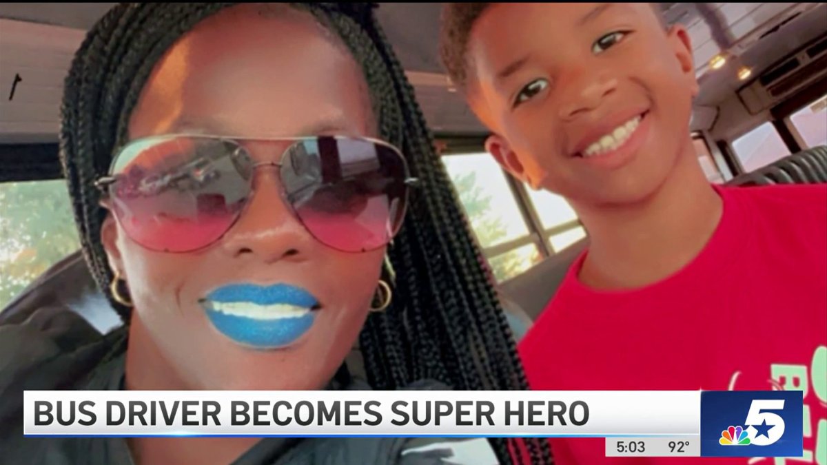 Mom thankful after Dallas bus driver saves son from choking – NBC 5 ...