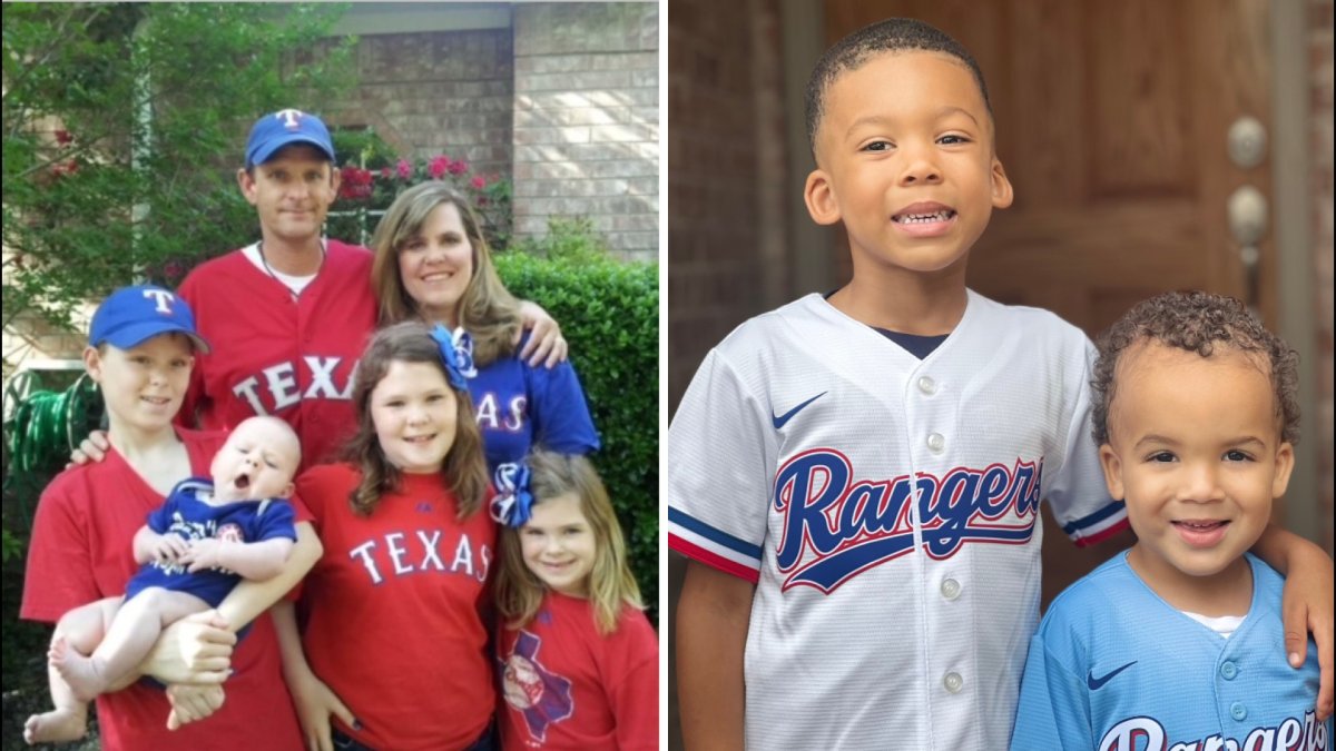 Rangers fan photos: Elliott family, Ethan and Tristan – NBC 5 Dallas ...