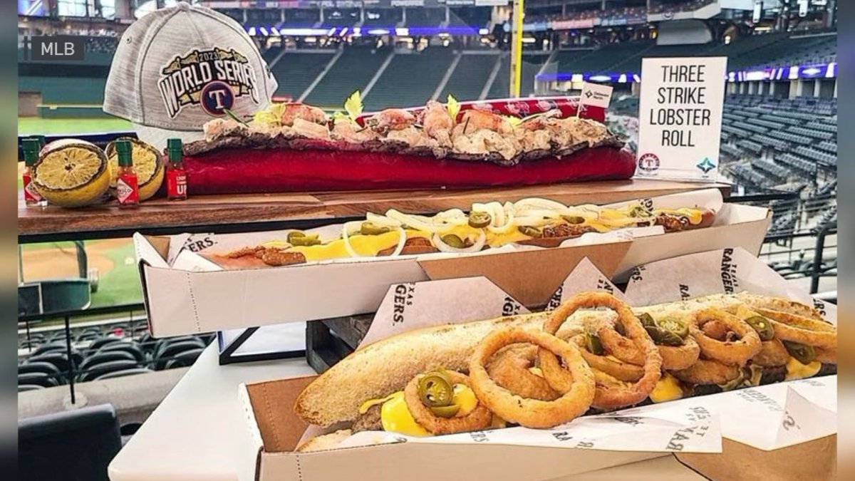 Texas Rangers selling $250 sandwich set at 2023 World Series games ...