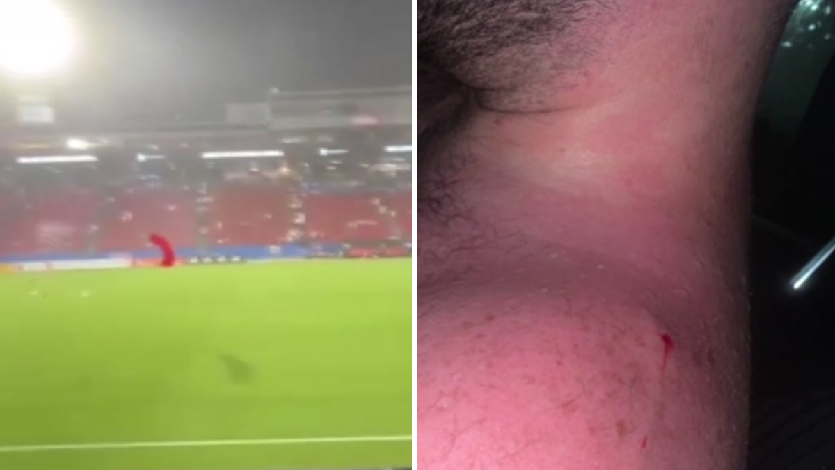 Fan injured by a piece of Toyota Stadium sign during Texas storm – NBC ...