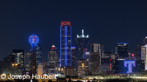Iconic skylines celebrate the Texas Rangers World Series victory – NBC ...